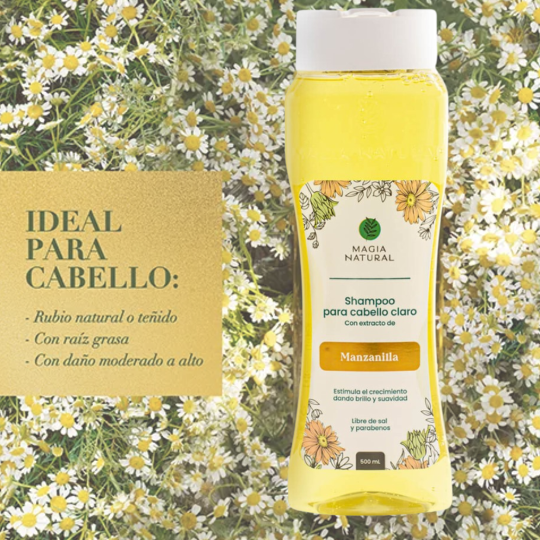 Home Magia Natural Shampoo Manzanilla [500ml]